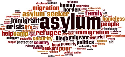 Asylum word cloud | Epthinktank | European Parliament