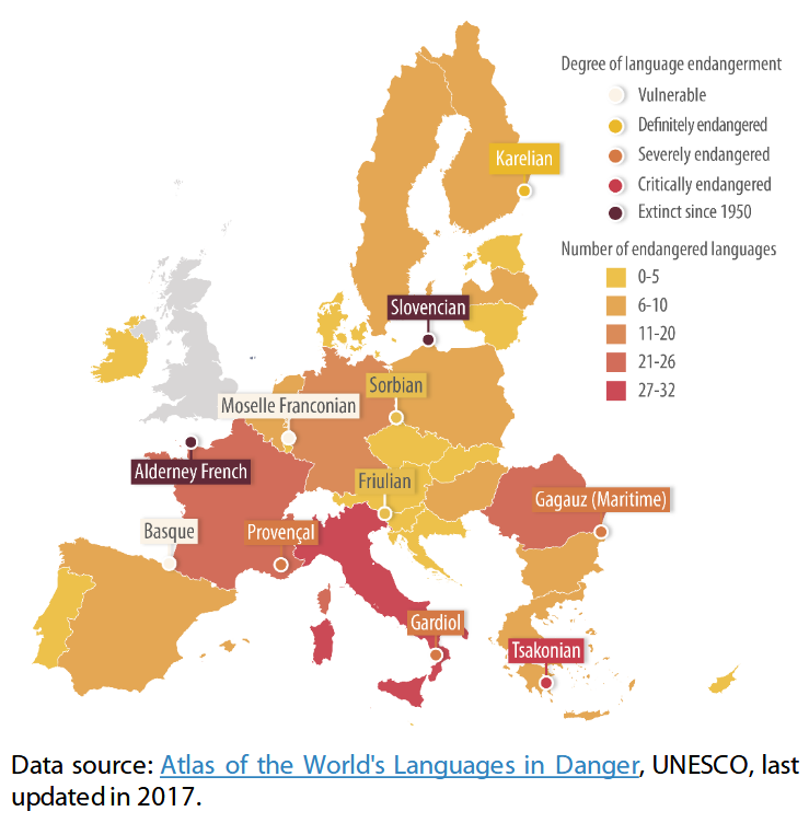 Endangered languages in the EU | Epthinktank | European Parliament