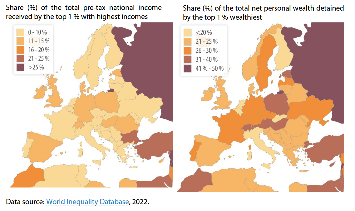 Income and wealth inequalities in Russia and Europe in 2021 ...