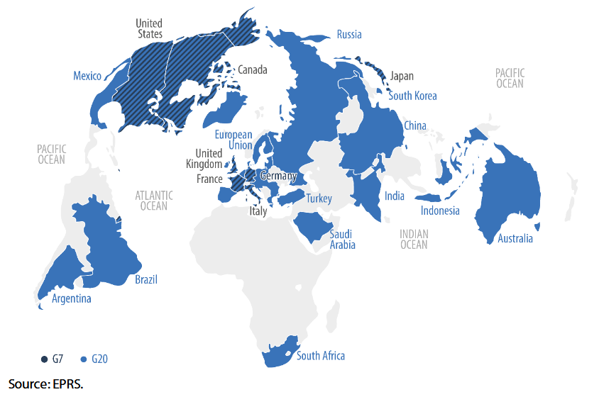 G20 and G7 member states | Epthinktank | European Parliament